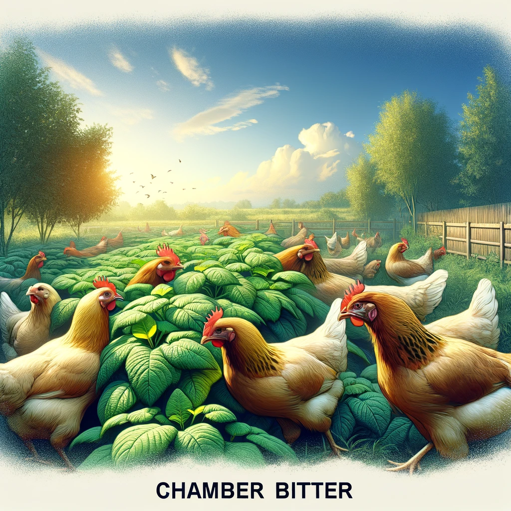 Can Chickens Eat Chamber Bitter? | ChickenLaws.com