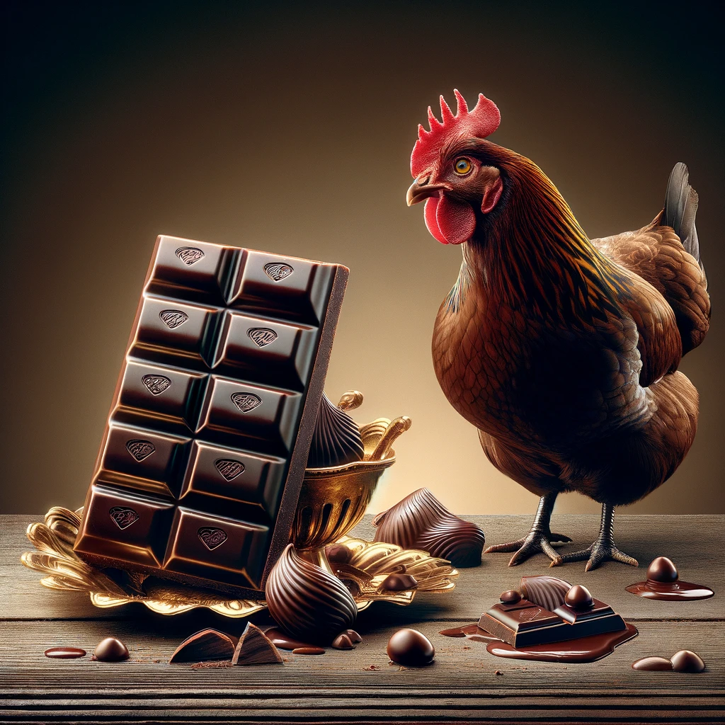 Can Chickens Eat Chocolate? | ChickenLaws.com