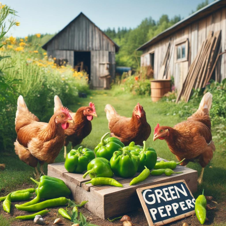 Can Chickens Eat Green Peppers? | ChickenLaws.com