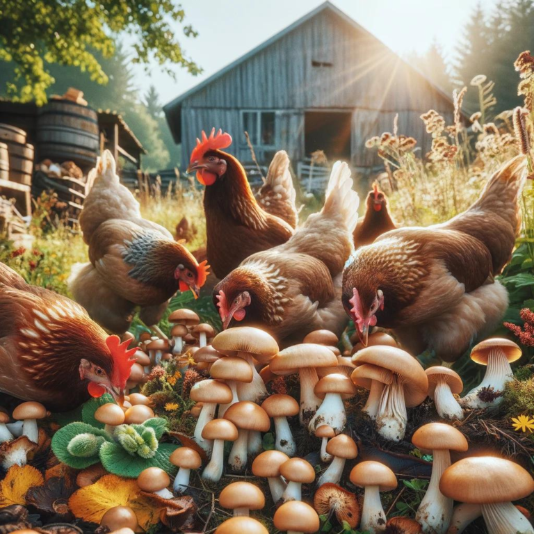 Can Chickens Eat Mushrooms? | ChickenLaws.com